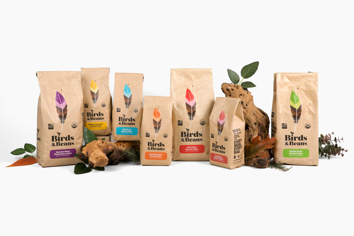Variety Pack of Bird Friendly® Coffee (All 6 Roasts) – Birds & Beans Coffee