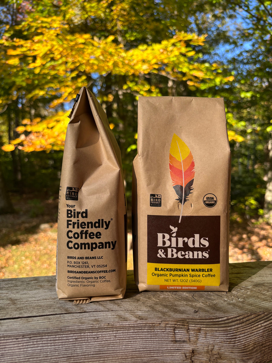 Bird Friendly Organic Pumpkin Spice Roast – Birds & Beans Coffee